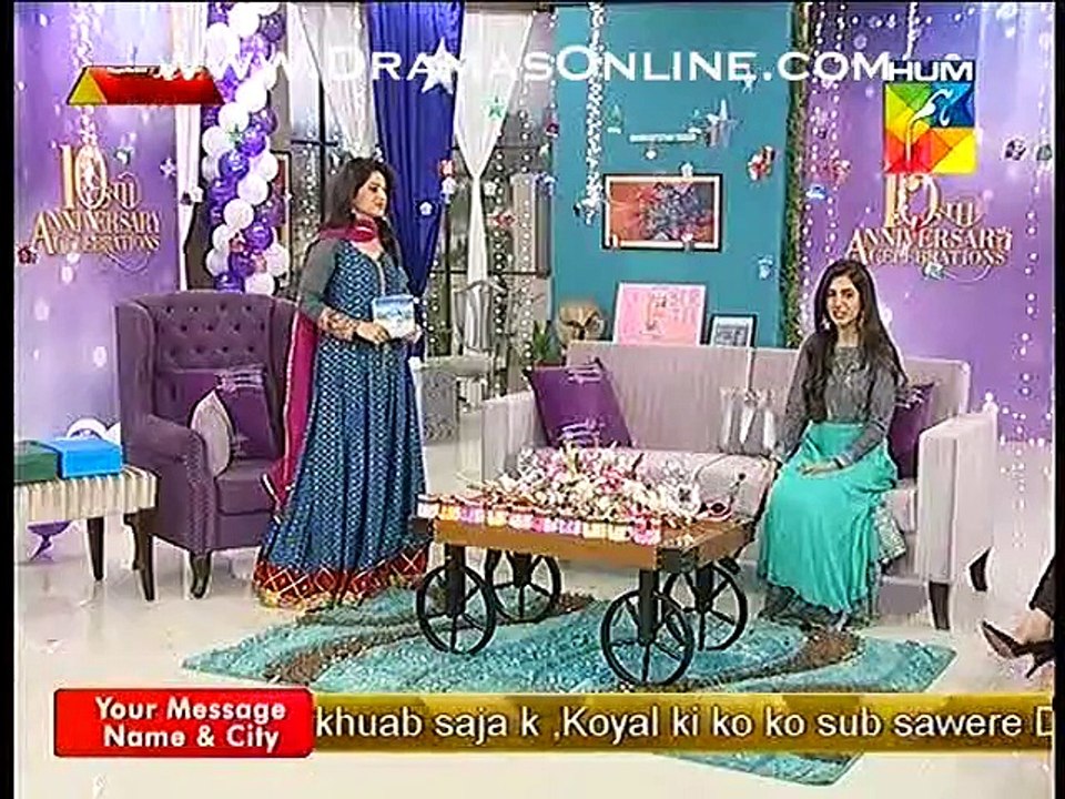 Madeeha & Sanam ne live morning show pe Aijaz Aslam ko flirt or ...