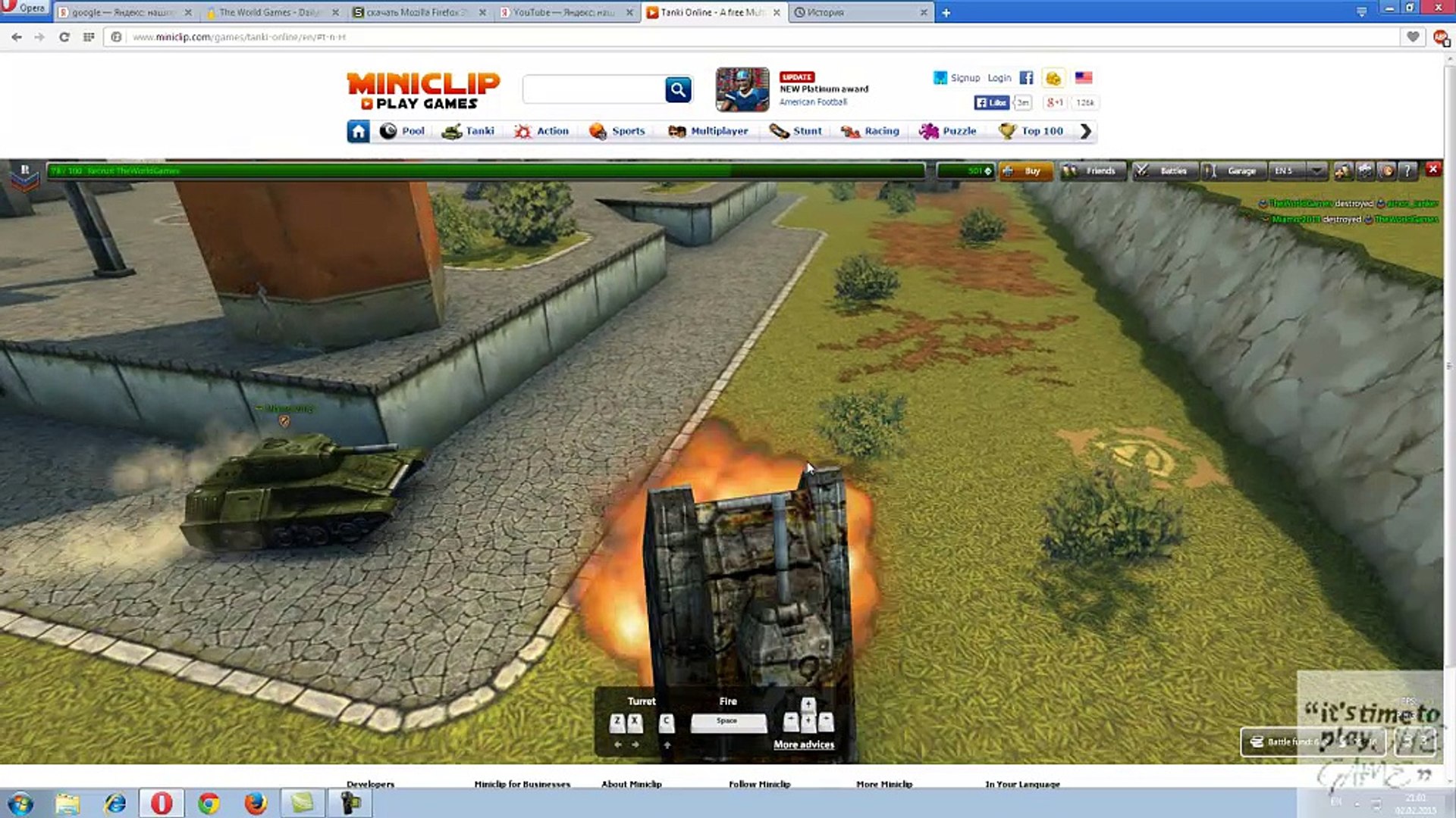 Tanks Miniclip