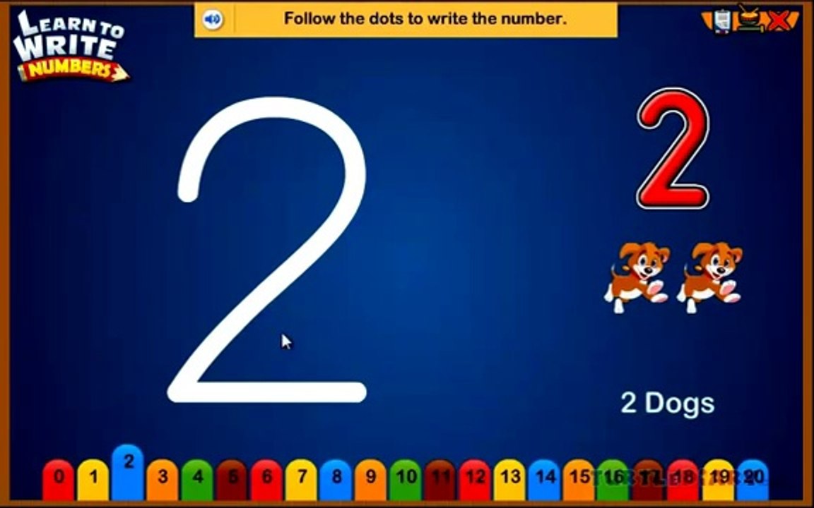 Learn To Write Numbers - Kids Learn To Count - Nursery Rhymes - video ...