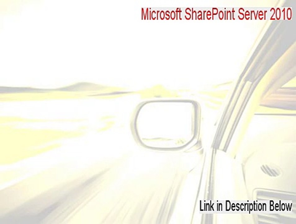 Microsoft SharePoint Server 2010 Full [Instant Download 2015] - video Dailymotion