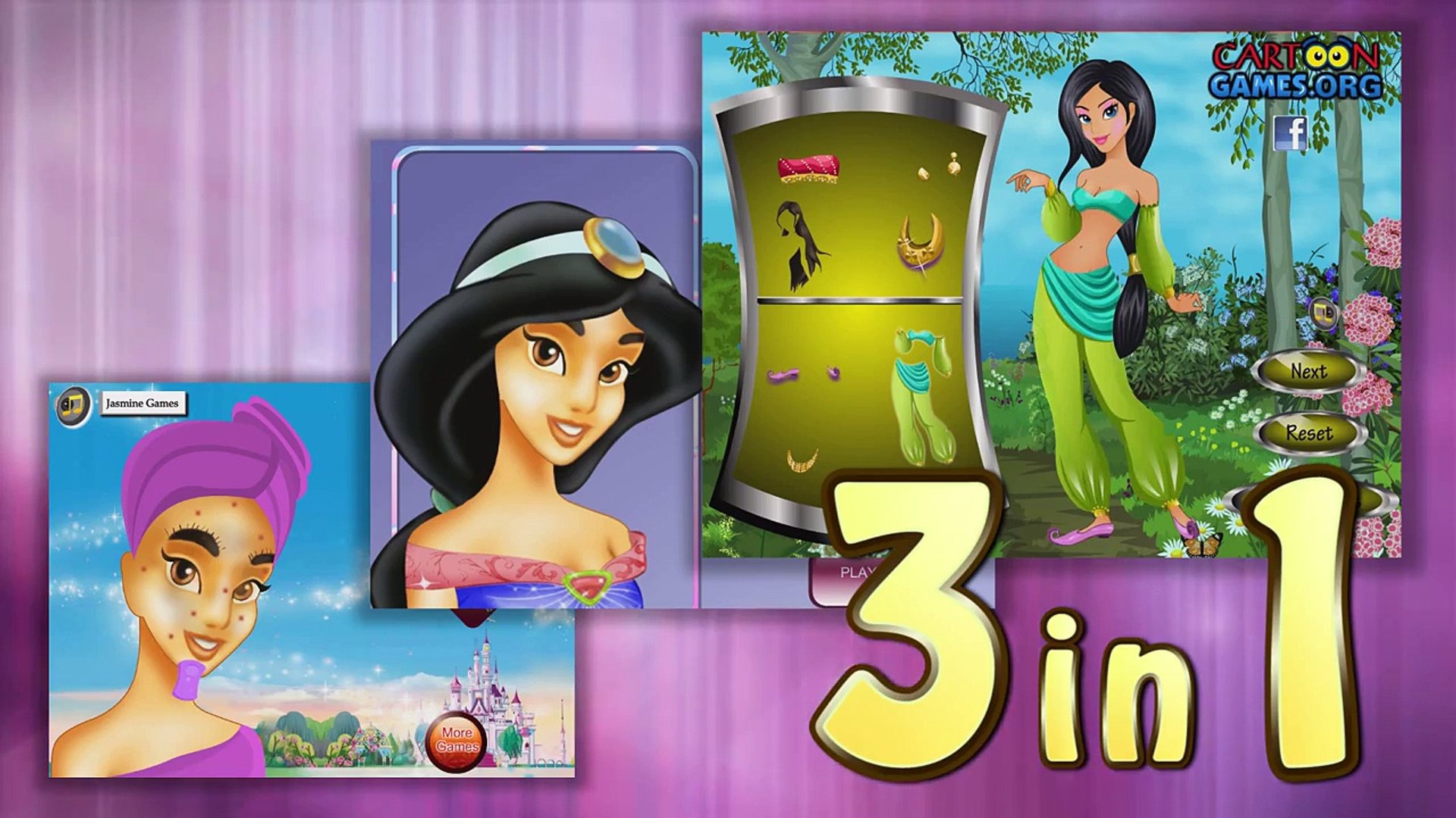 Disney Princess Jasmine Makeup Games
