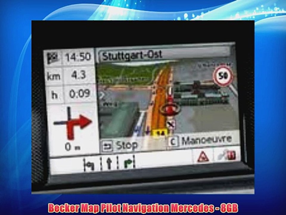 Becker Map Pilot Navigation Mercedes - 8GB - Video Dailymotion