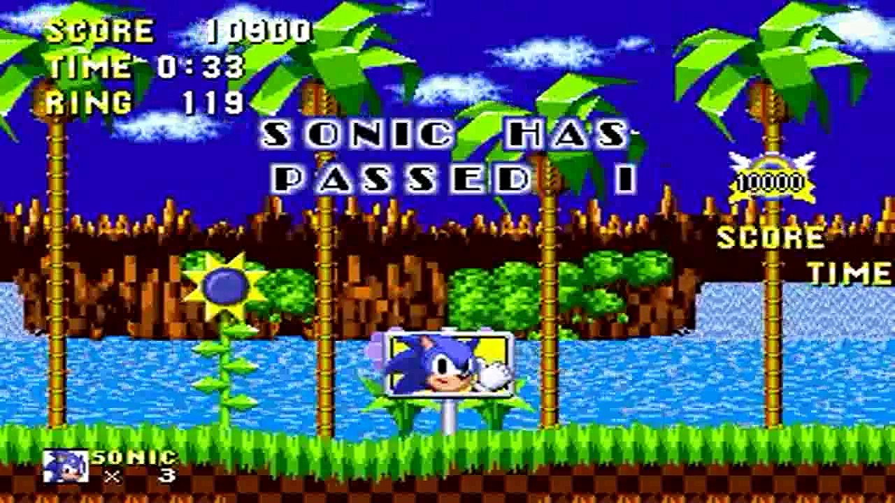 Sonic 1 Remastered v1.1 (Genesis) - Longplay - video Dailymotion