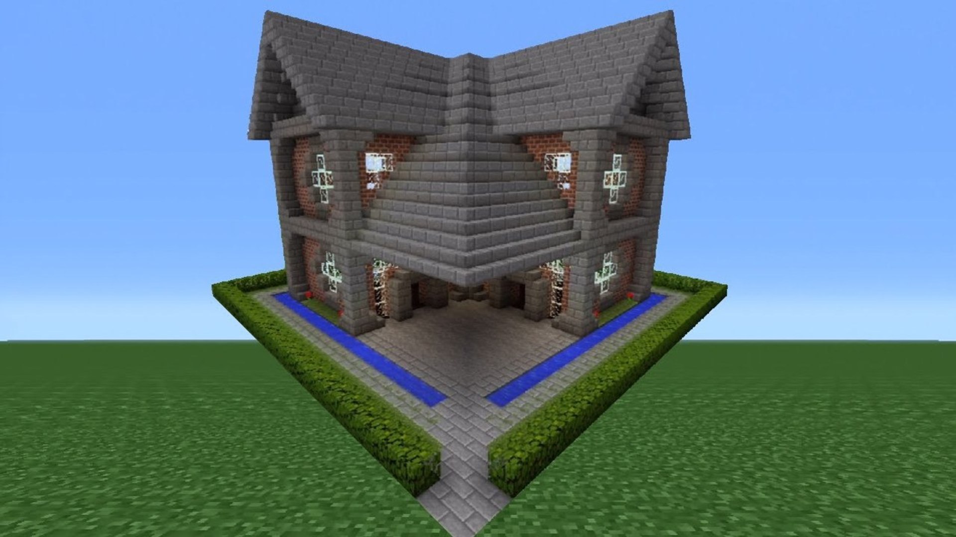 Minecraft Stone Brick House Designs