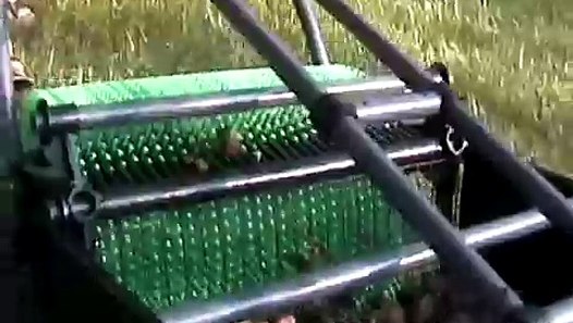 Bag A Nut harvester Pecan picker upper roller - video dailymotion