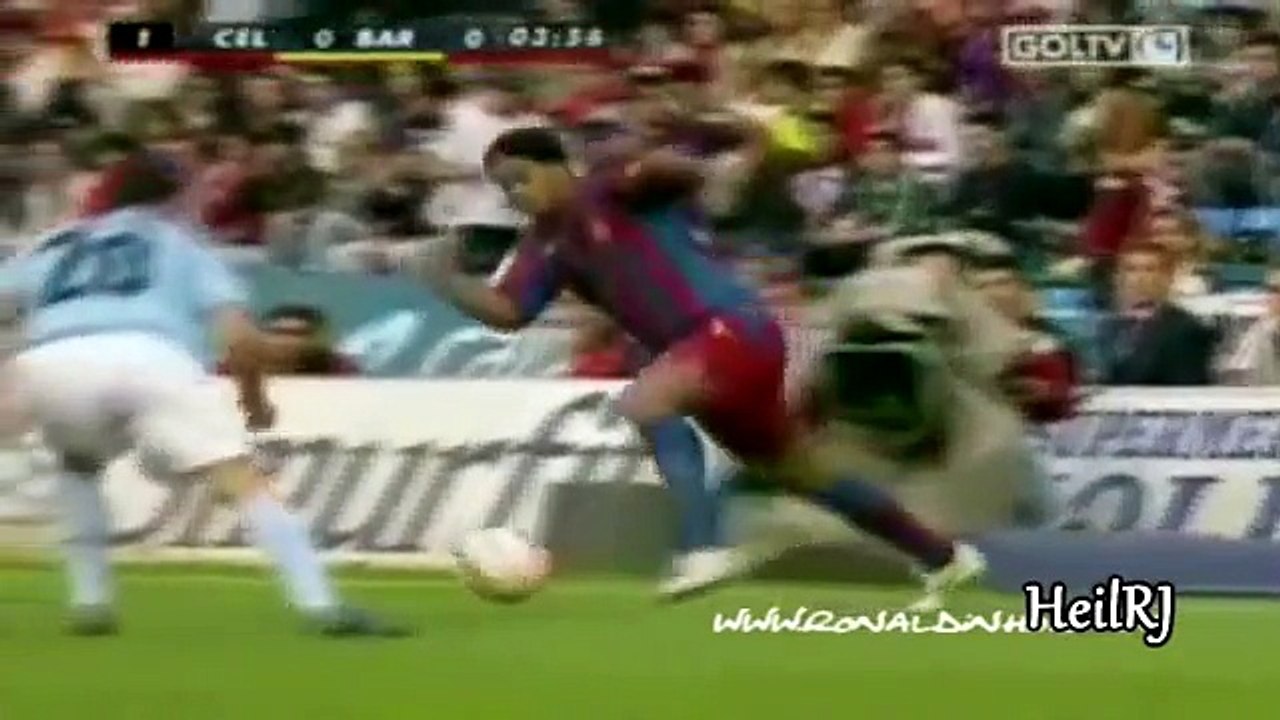 Ronaldinho : best of controls - Vidéo Dailymotion