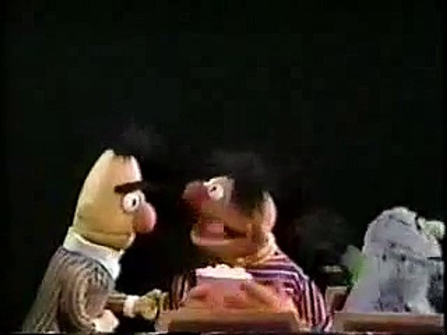 Sesame Street Bert And Ernie In A Pyramid