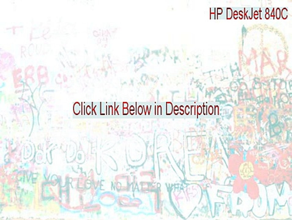 HP DeskJet 840C Serial [HP DeskJet 840Chp deskjet 840c 2015] - video ...