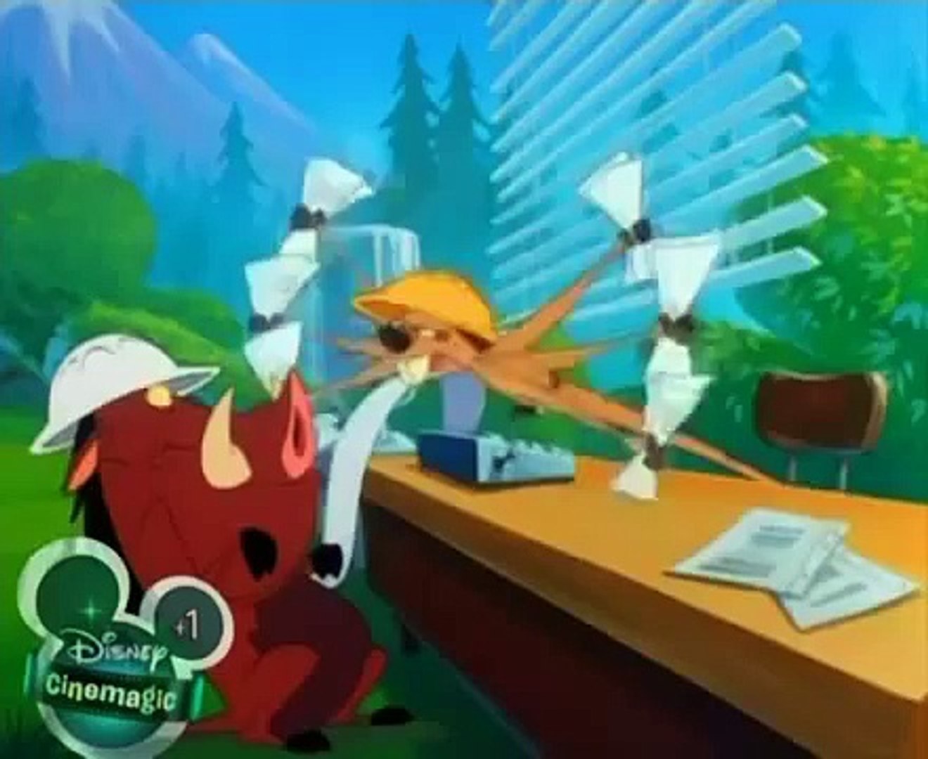 Disney Channel Timon And Pumbaa