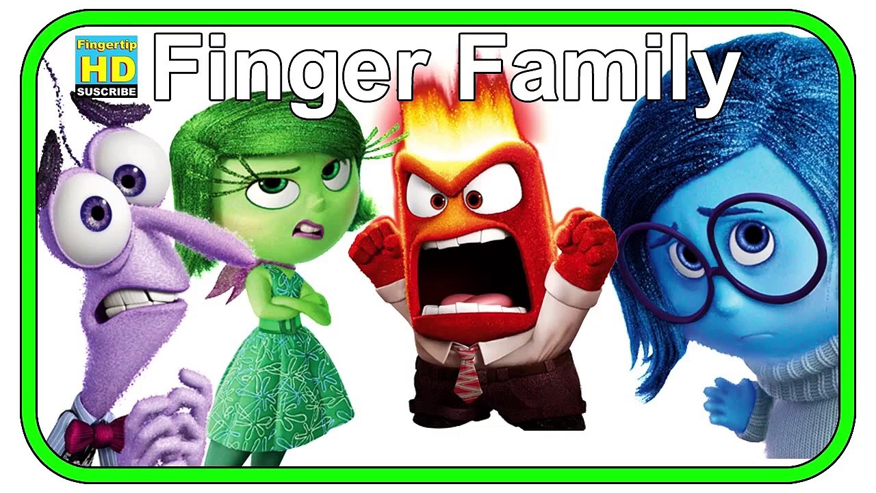 Finger Family Song (Inside Out) Family Nursery Rhymes for Children ...