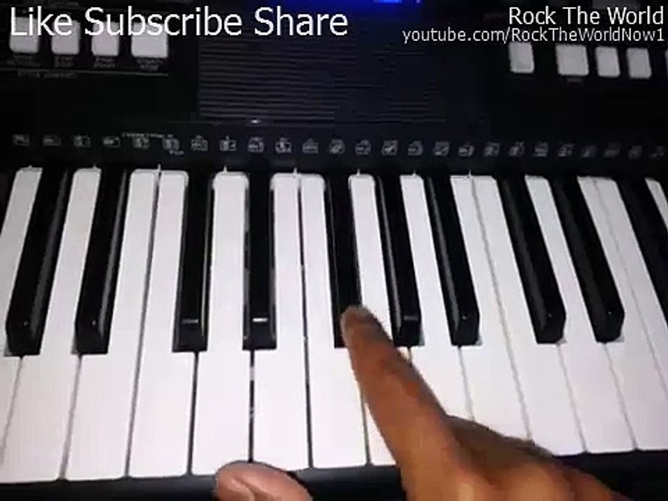 Teri Meri - Bodyguard Piano notes Tutorial - video Dailymotion