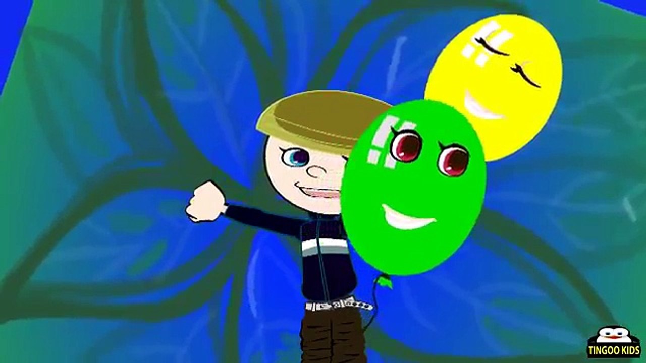 Nursery Rhymes For Colors Balloons Kids Songs With Lyrics - video ...