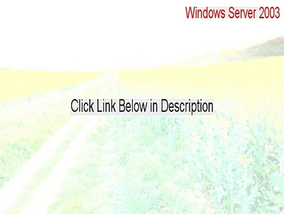 Windows Server 2003 Full Download [windows server 2003 service pack ...