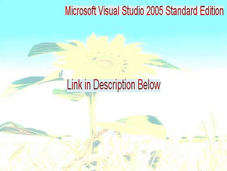 Microsoft Visual Studio 2005 Standard Edition Cracked [Download Here ...