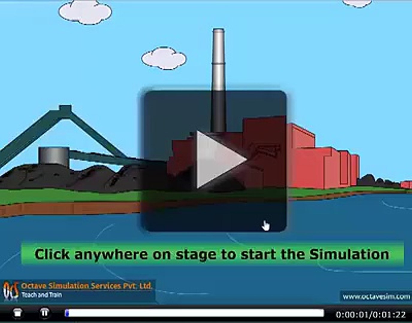 Thermal Power Plant Animation