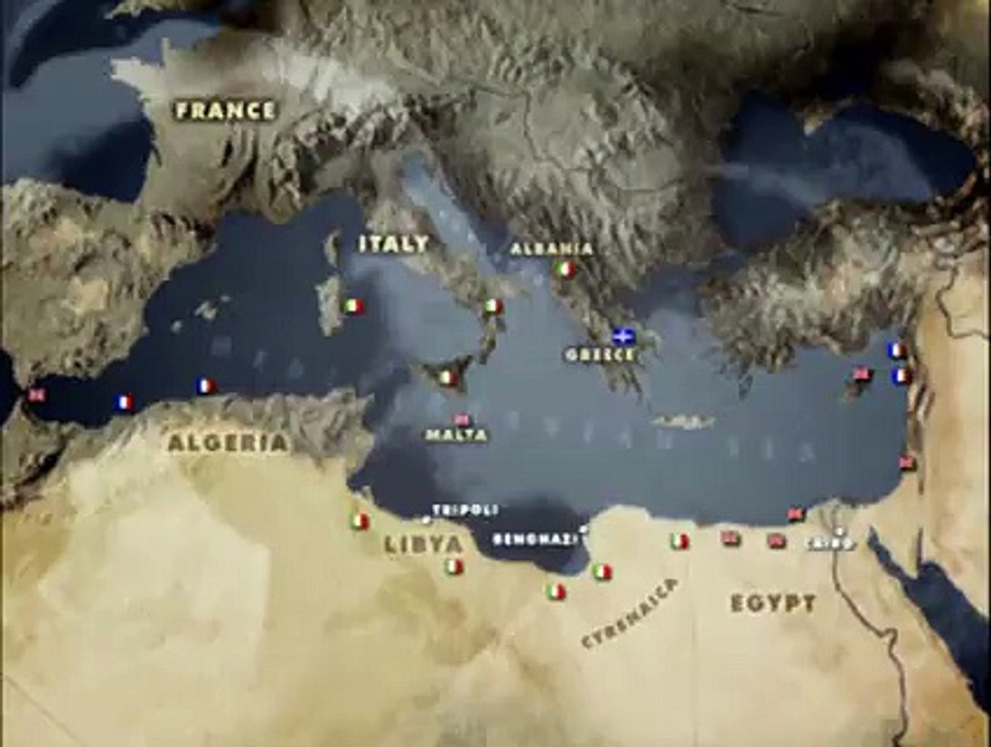 The Battle for the Mediterranean | The Military Channel