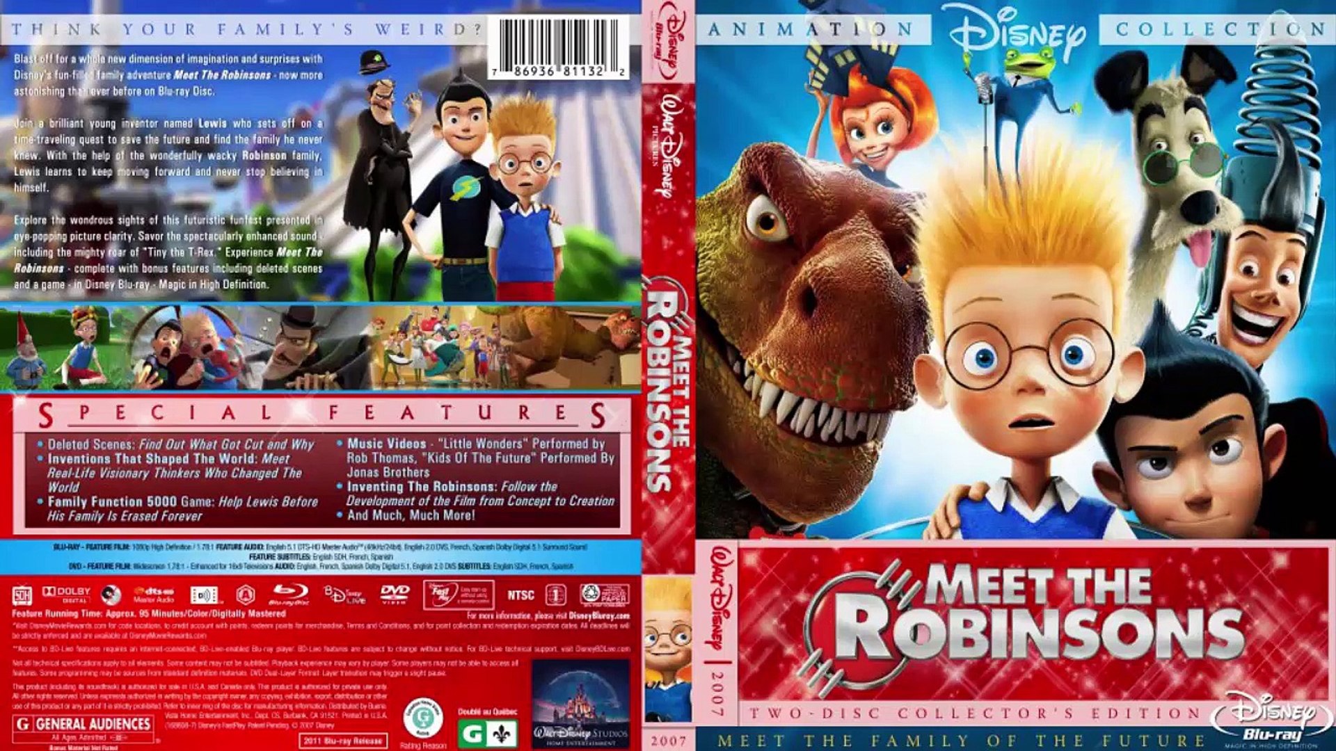 Meet The Robinsons Dvd Cover