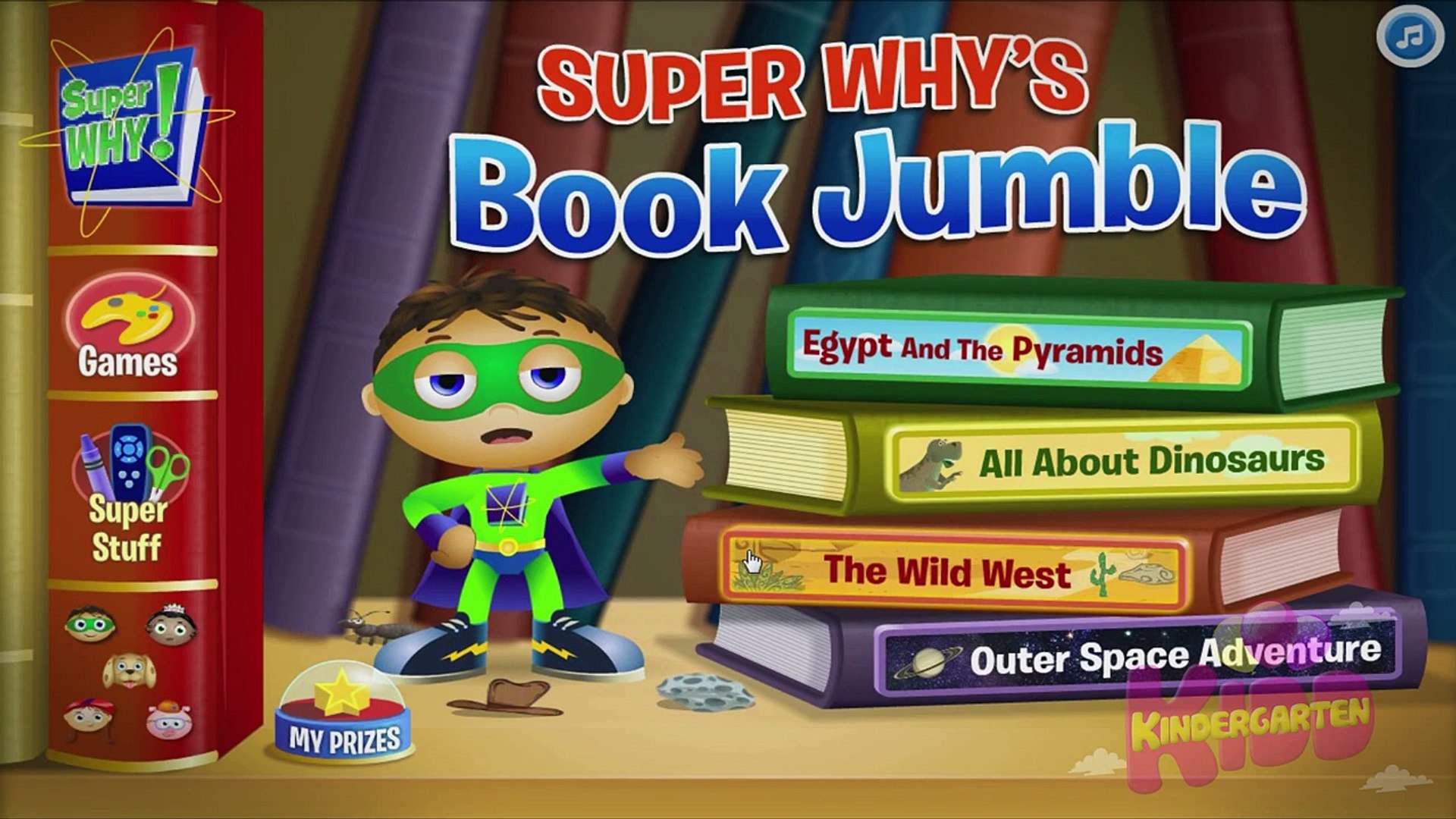 Super Why Book Logo