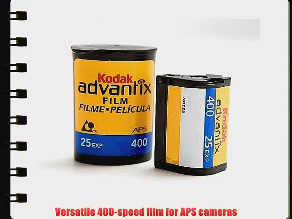 Kodak Advantix APS 400 Film 25 Exp - 6 Pack - video Dailymotion
