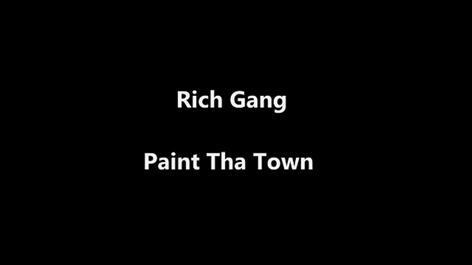 Rich Gang Tapout Lyrics