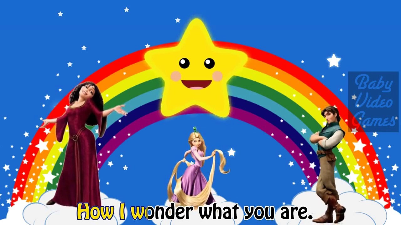 Disney Song Twinkle Twinkle Little Star Disney Nursery Rhymes Tangled ...