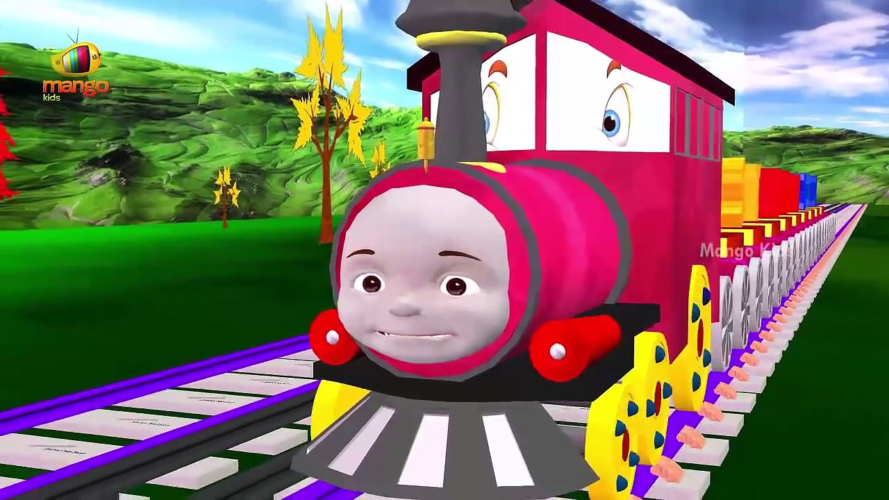 ABC Alphabets Train Song for Kids | Animated ABCD Rhymes for Pre School ...