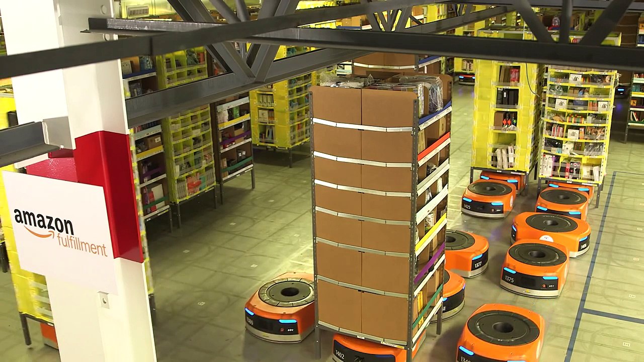Amazon Warehouse Robots - 35 Orders per Second - video Dailymotion