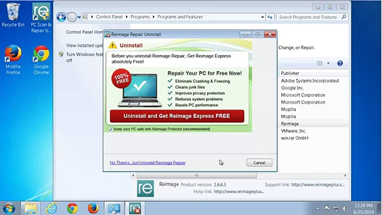 How to uninstall Reimage Repair─影片 Dailymotion