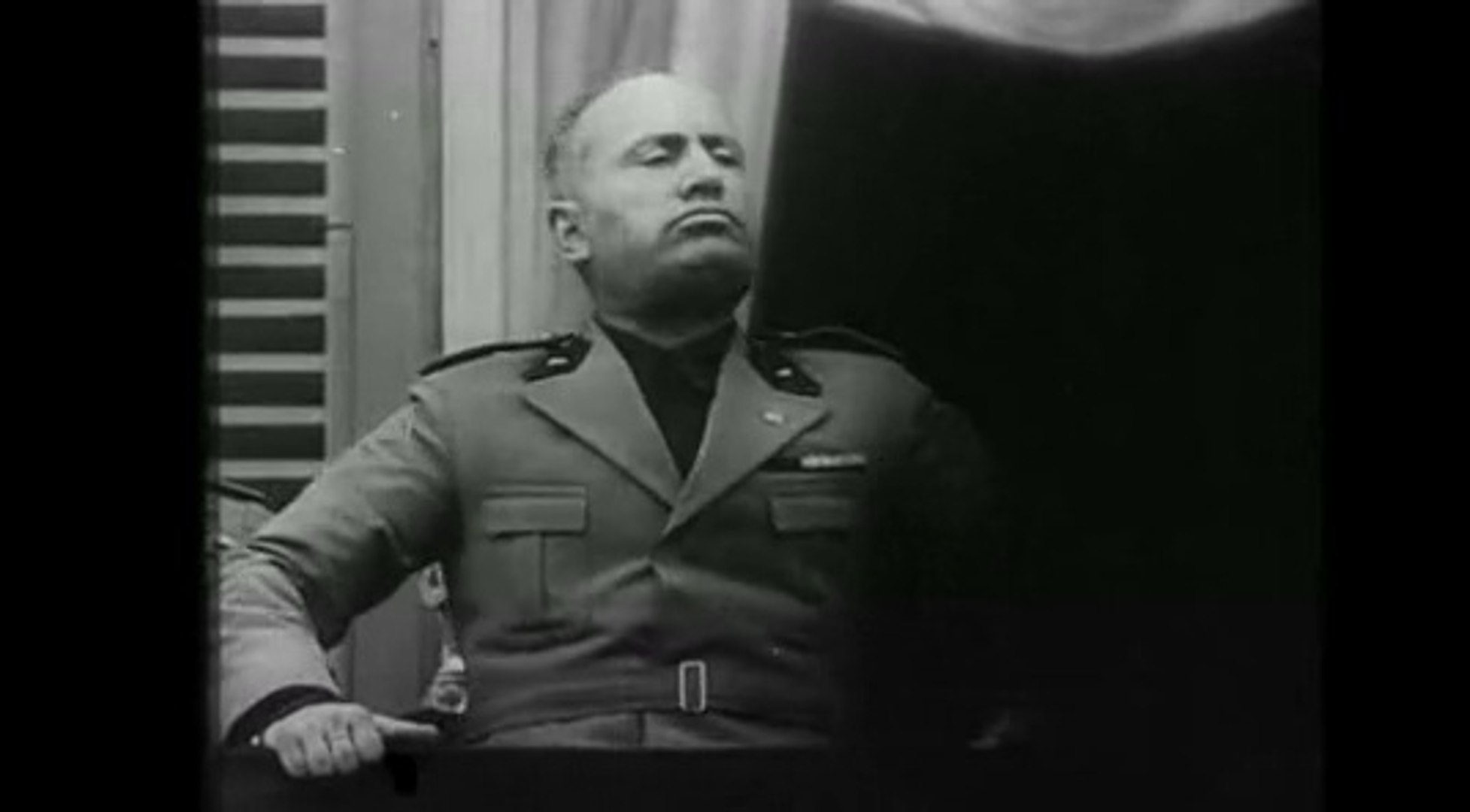 Mussolini Speech