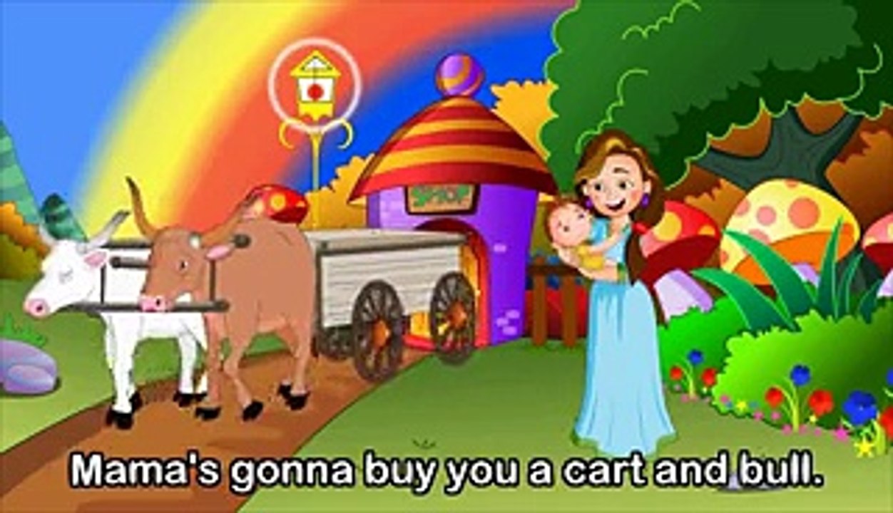 Hush Little Baby with lyrics - Lullaby by EFlashApps - Video ...