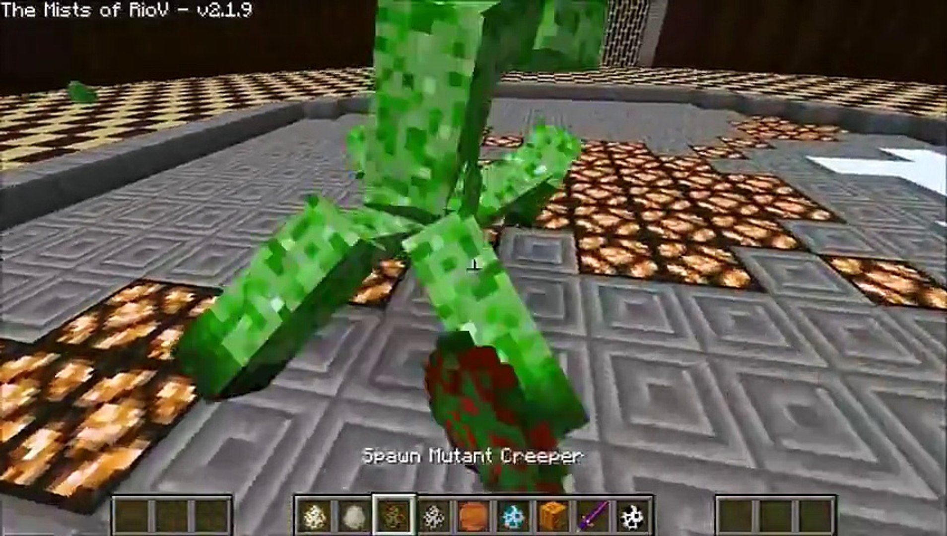 Minecraft Obsidian Golem Vs Mutant Zombie