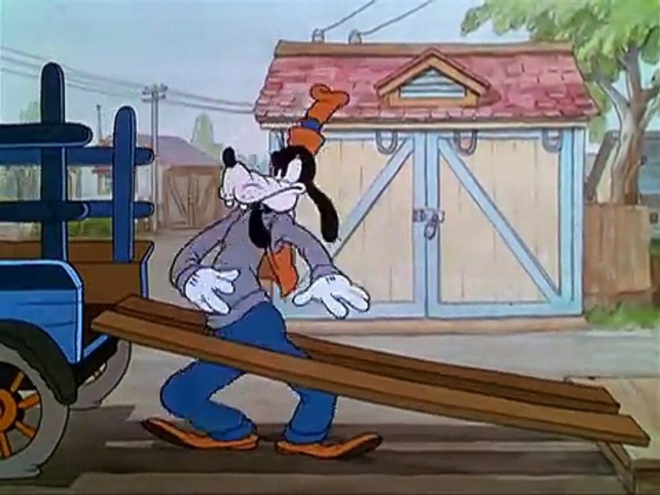 Mickey Mouse Cartoon - The Moving Day (1936) (Co-starring Donald and ...