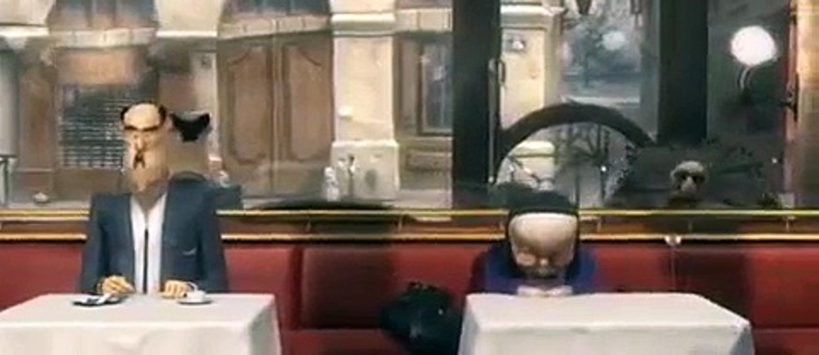 French Roast (corto animado_Short film Animated) Nominado al Oscar 2010 ...