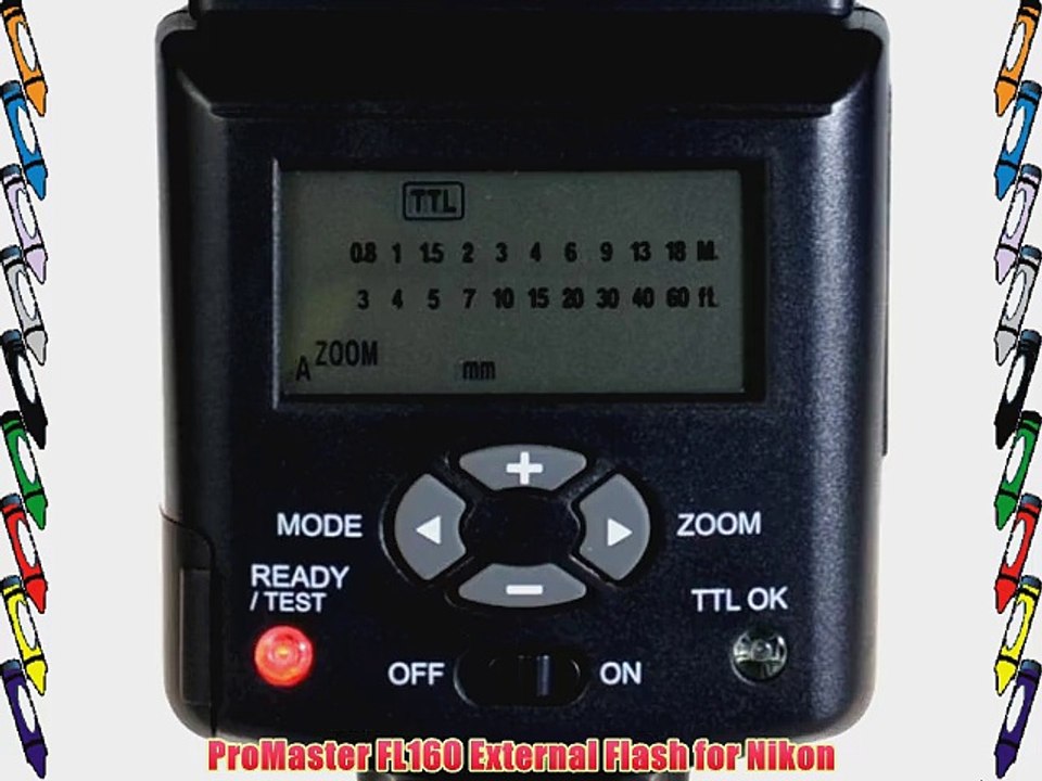 ProMaster FL160 External Flash for Nikon - video Dailymotion