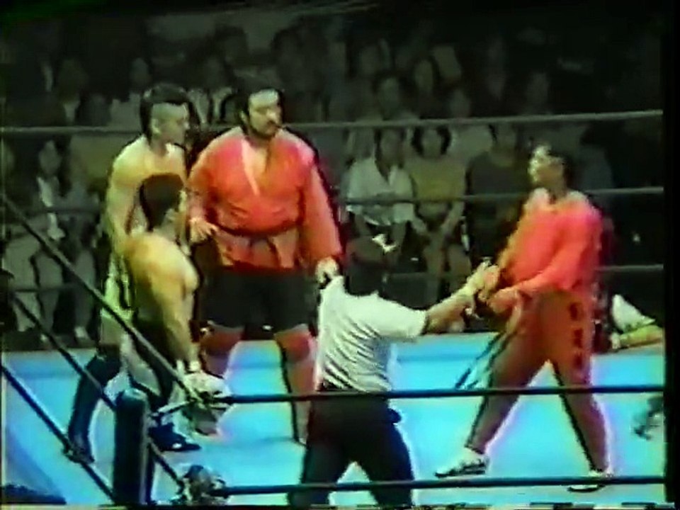 Hideo Takayama, Hiroshi Itakura & Yagushi vs. Gedo, Hiromichi Fuyuki ...