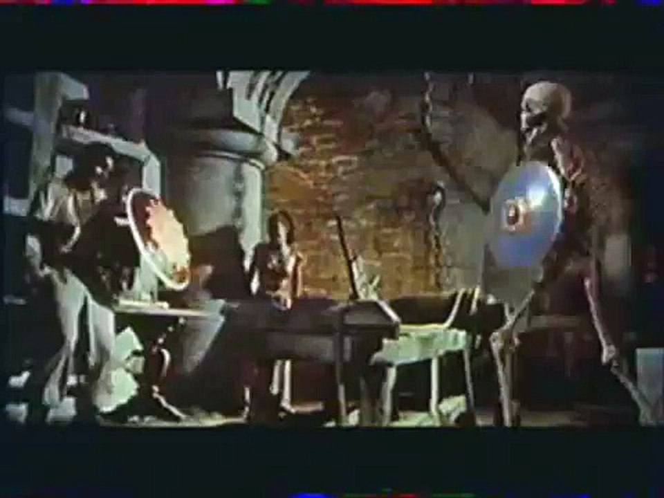 Sinbad VS Evil Magician's Skeleton from the 7th Voyage of - video ...