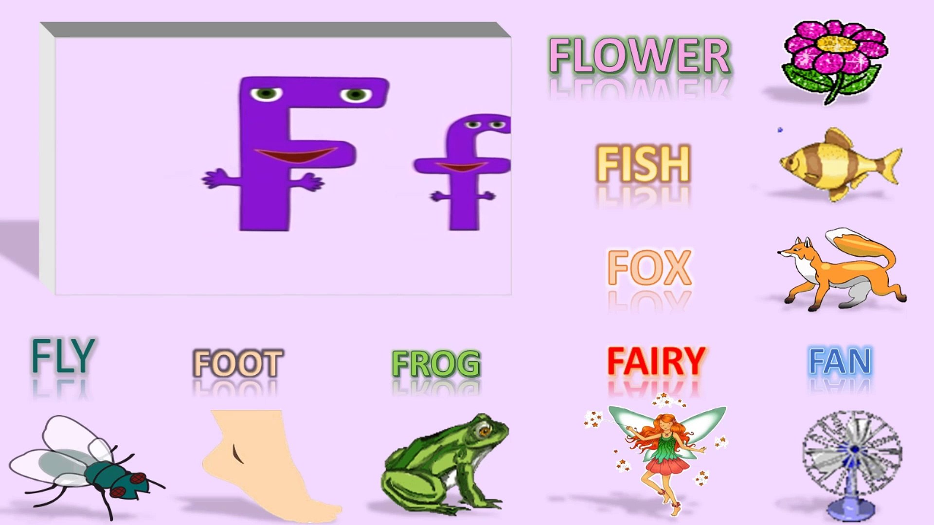 F Phonics Letter F Alphabet Song Learn Phonics For Kids Youtube