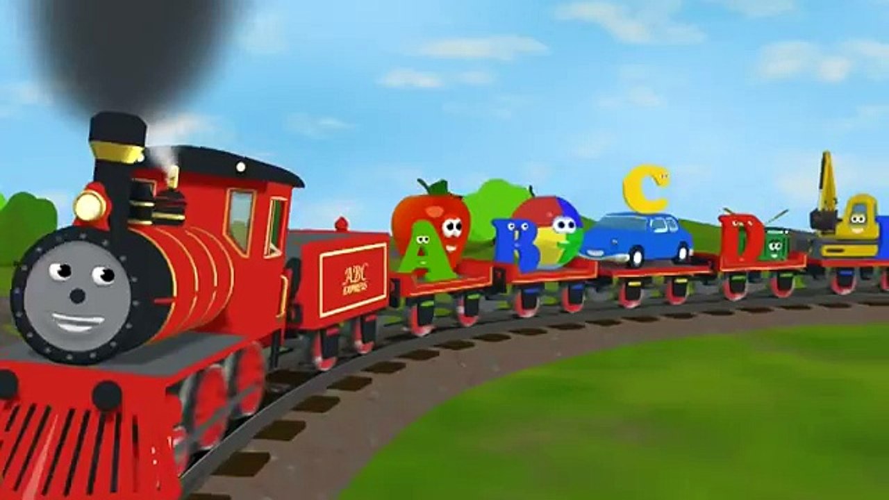 Alphabet Train Poster XL!!!! Great train theme fun and educational ...