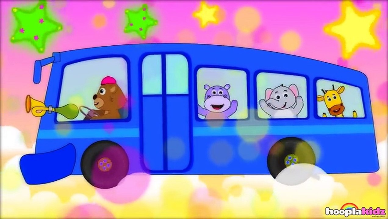 Wheels On The Bus HD Version 3 Nursery Rhymes For Toddlers and Babies ...