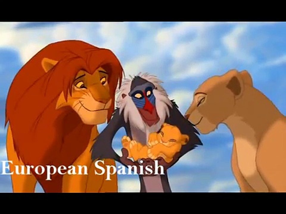 The Lion King Circle of Life reprise multilanguage (20 different ...