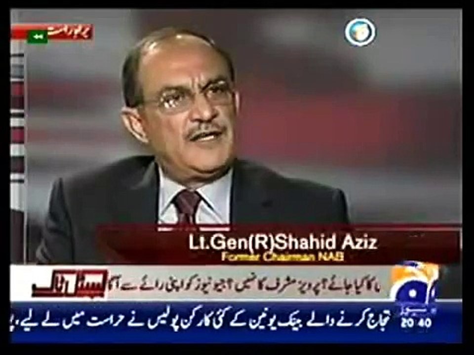 Lt. Gen Shahid Aziz reveal truth about Musharraf on US Air Bases ...