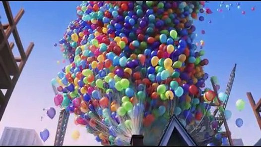 Up Pixar - Flying House Scene - video dailymotion