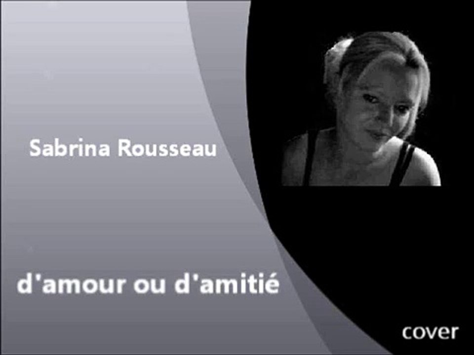 D 'amour ou d'amitié version zouk - Celine Dion par Sabrina Rousseau ...
