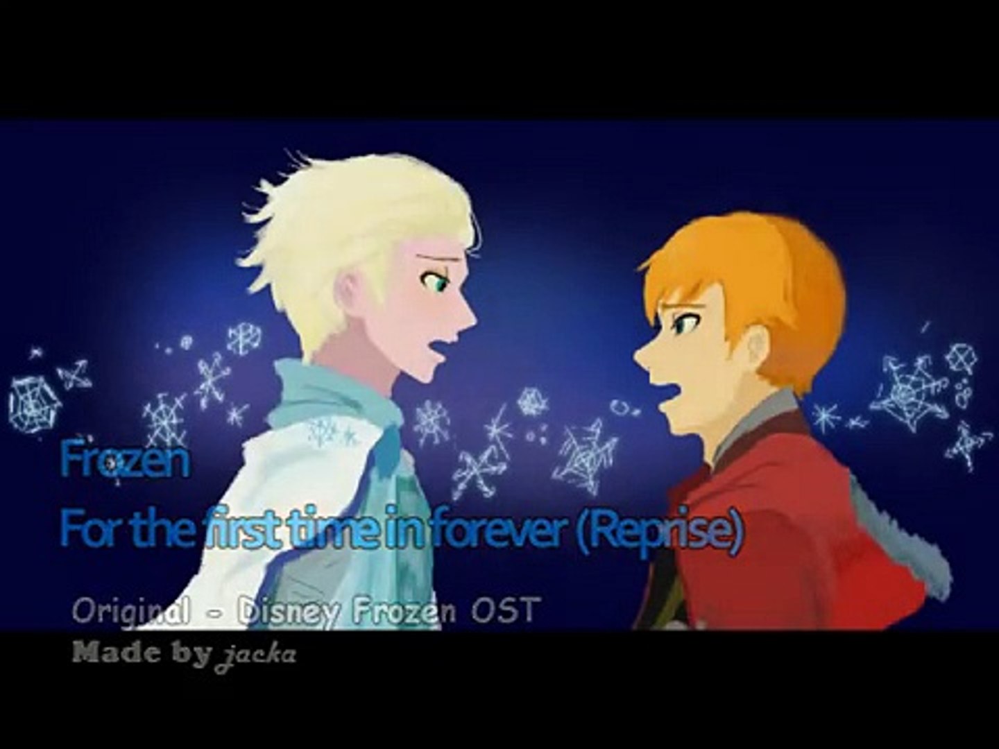 Frozen For The First Time In Forever Lyrics