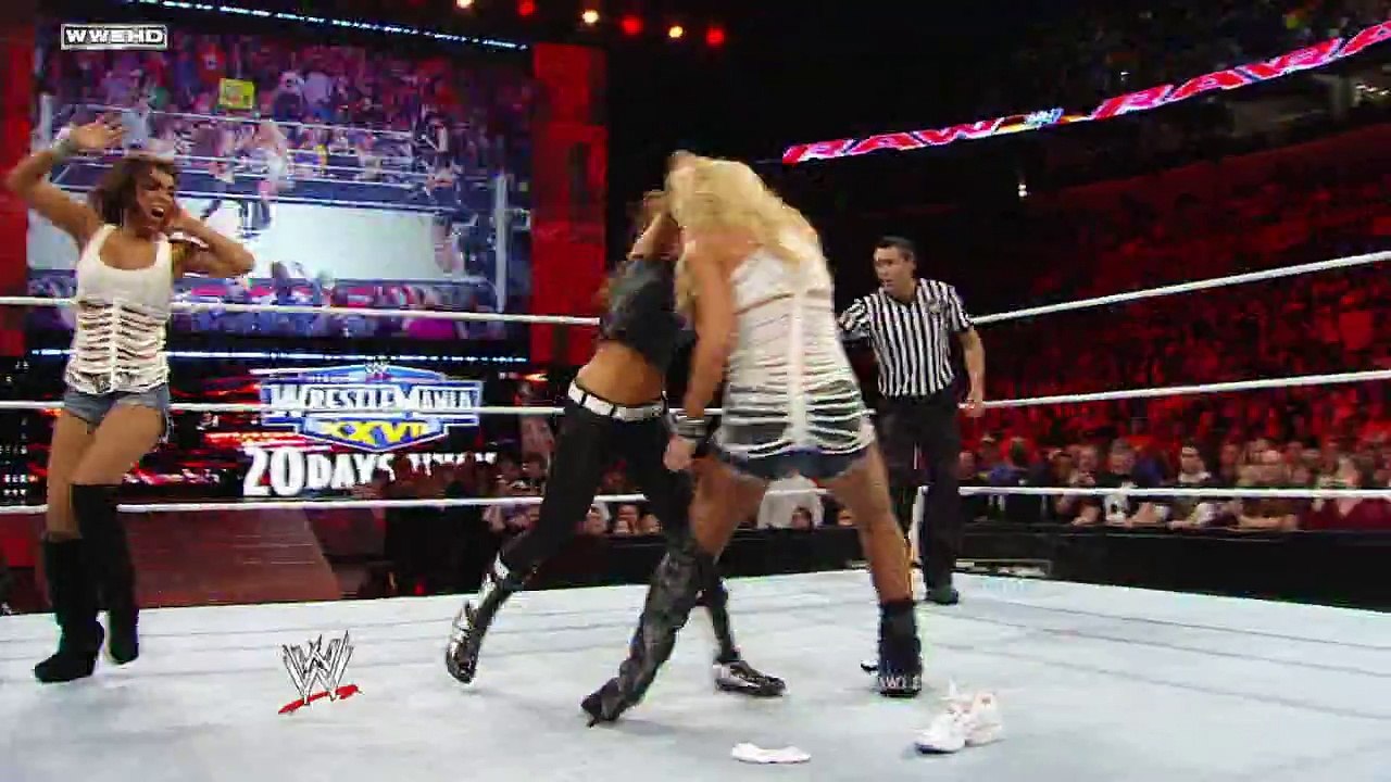 WWE Superstars: Trish Stratus vs. Vickie Guerrero on Raw - video ...