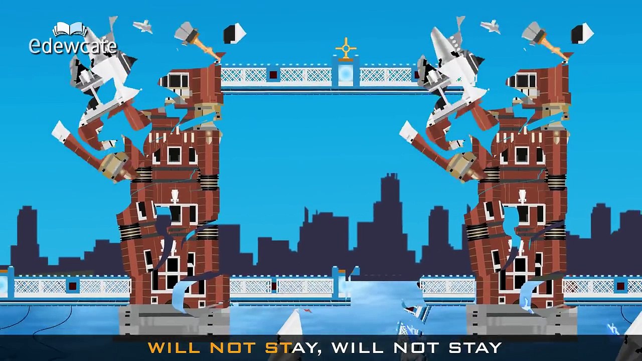 Edewcate english rhymes - London bridge is falling down - video Dailymotion