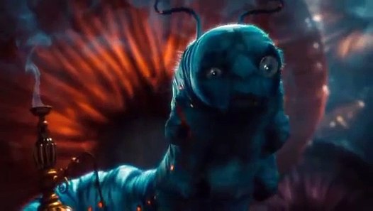Alice in Wonderland - Alan Rickman as Absalom, The Blue Caterpillar ...