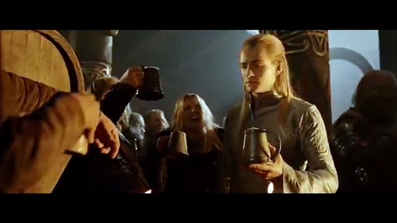 Lord of the Rings- The drinking, Legolas vs Gimli - video Dailymotion