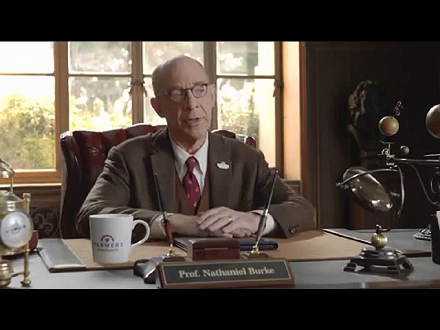 Farmers Insurance Professor Burke
