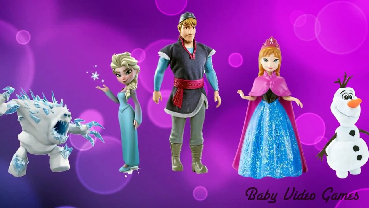 Princess Elsa Frozen Finger Family _ Cartoon for Children and Kids ...